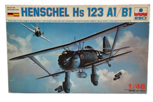 Scale Craft SC-4001 1:48 Henschel HS.123A-1 Model Kit – Trainz