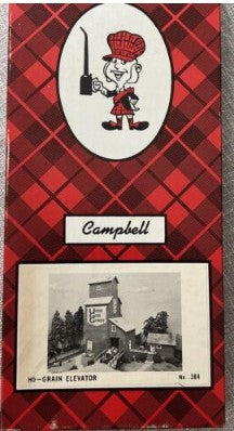 Campbell Scale Models 384-1495 HO Grain Elevator Building Kit – Trainz