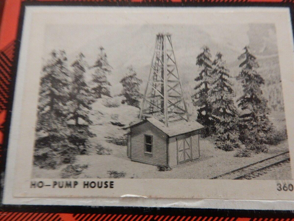 Campbell Scale Models 360-495 HO Pump House Building Kit – Trainz