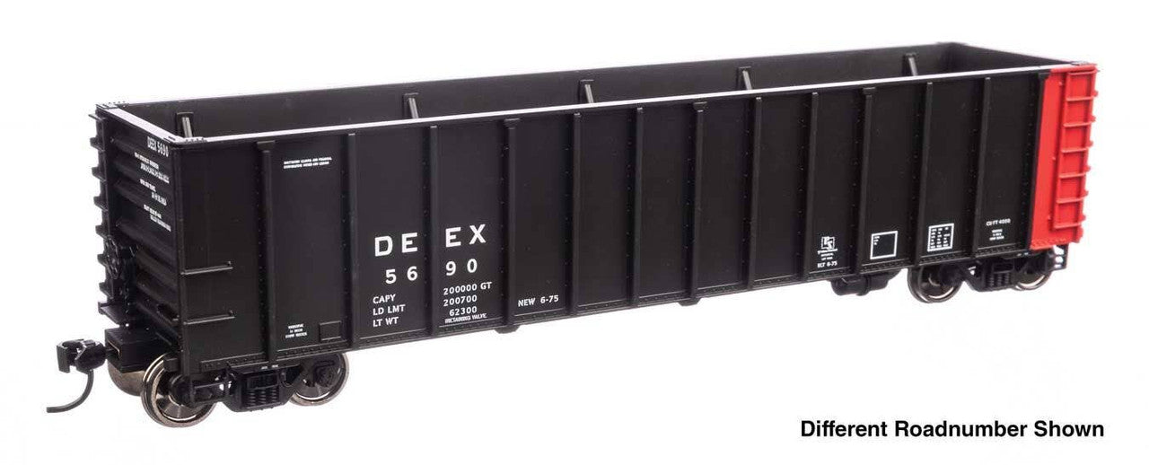 Walthers 910-56208 HO Detroit Edison 50' PS 4000 Cu Ft Coal Gondola RT ...