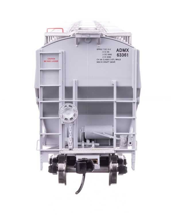 Walthers 920-110305 HO ADMX 67' Trinity 6351 4-Bay Covered Hopper RTR ...