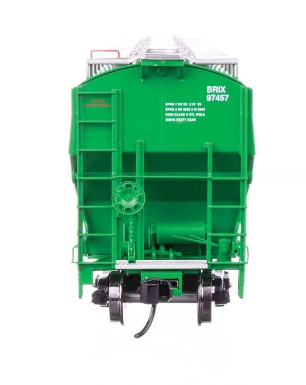 Walthers 920-110309 HO BRIX 67' Trinity 6351 4-Bay Covered Hopper RTR ...