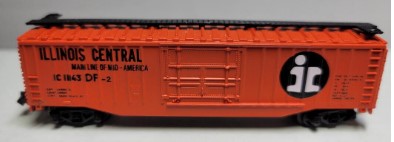 Lima 11143 N Scale Illinois Central Single Door Boxcar – Trainz