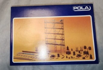 Pola 462 HO Builders Scaffolding Building Kit w/Accessories – Trainz