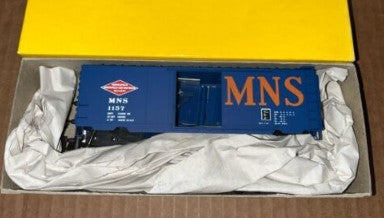 Accurail 1542 HO MN&S 40' PS-1 Steel Boxcar Kit #1157 – Trainz