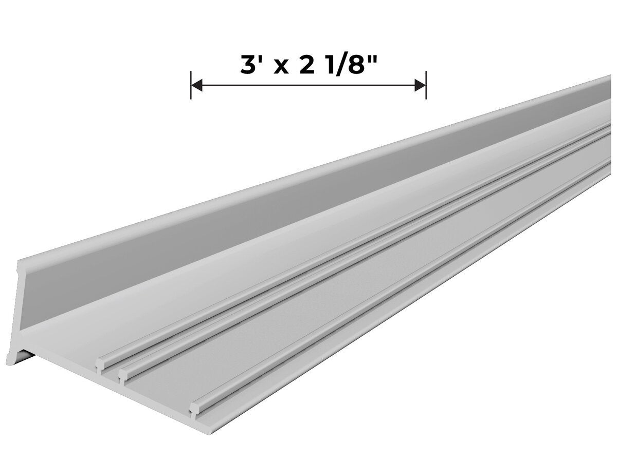 RA-3 Railrax HO / S Shelf Section 3-Foot x 2-1/8" Satin - Glenn Snyder ...