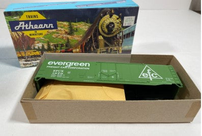 Athearn 5272 HO Evergreen 50 FT Boxcar #1979 Kit – Trainz