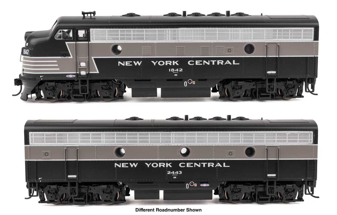 Walthers 910-21410 HO NYC EMD F7 A-B Diesel Locomotive Sound & DCC #16 ...