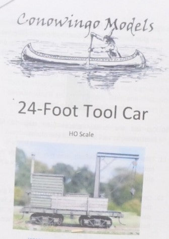 Conowingo Models HO Scale 24-Foot Tool Car Model Kit – Trainz