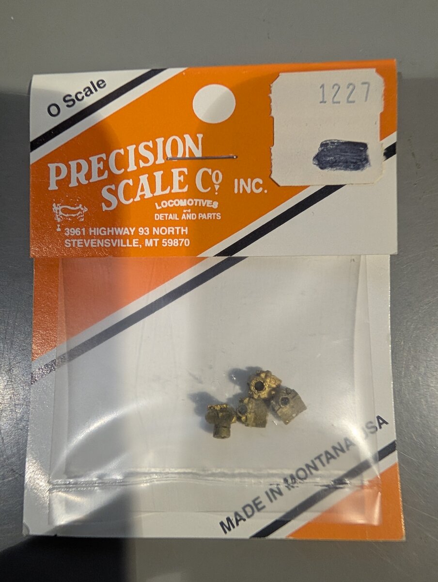 Precision Scale Co. 1227 O Scale Brass Castings Brackets – Trainz