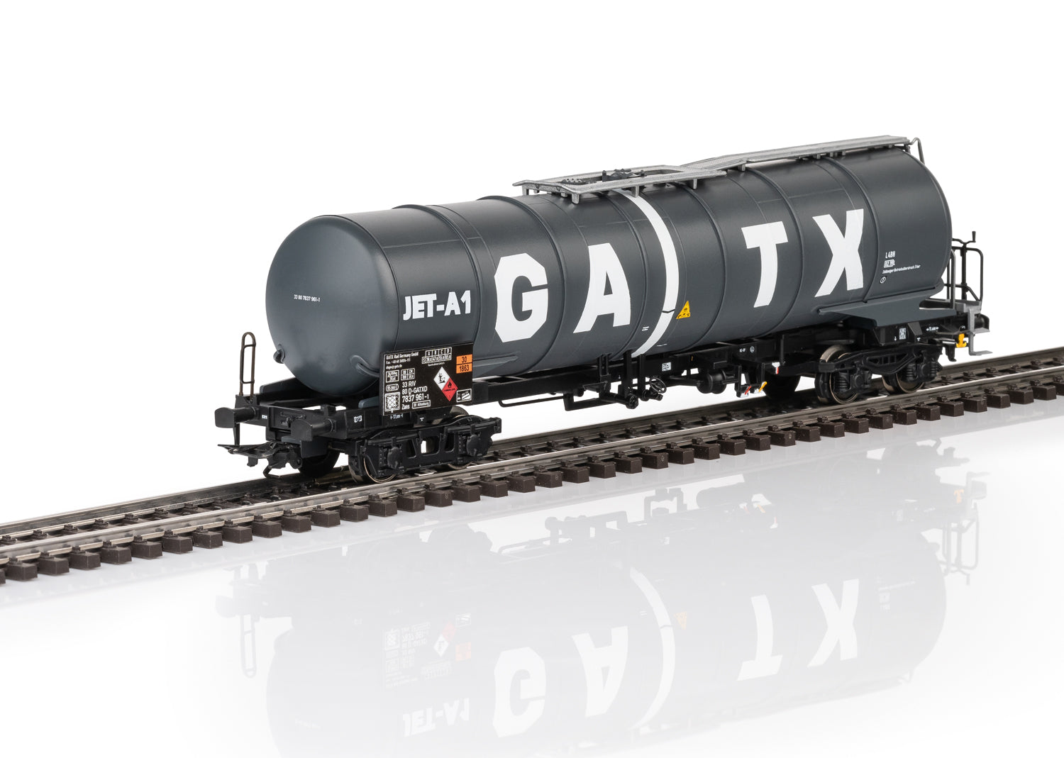 Marklin 47546 HO GATX JET-A1 Type Zans Tank Car (Set of 6) – Trainz
