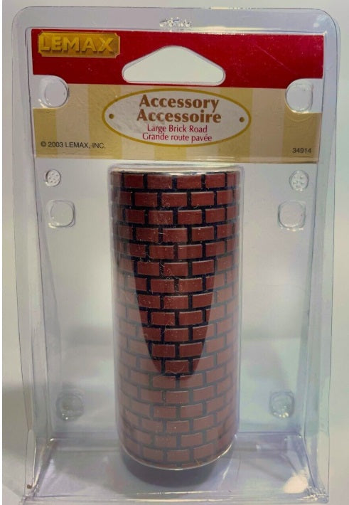 Lemax 34914 Village Collection 2003 Large Brick Road Roll – Trainz
