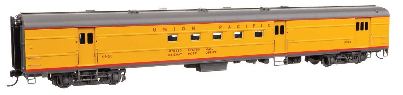 Walthers 920-9841 HO Union Pacific Deluxe 1 85' ACF Baggage-Mail #5901 ...