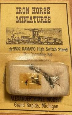 Iron Horse 9502 HO Ramapo High Switch Stand Non Operating Kit – Trainz