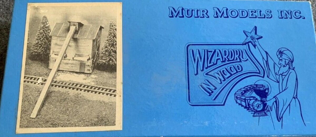 Muir Models 040 HO Scale Sawdust Storage Building Craftsman Kit – Trainz