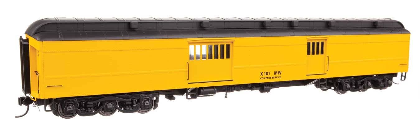 Walthers 920-17509 HO MOW 70' Heavyweight Baggage Car with Clerestory ...
