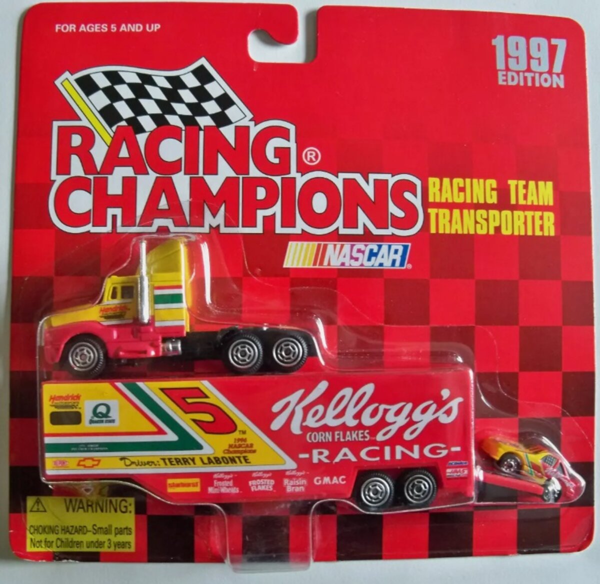 Racing Champions 03102 1:14 Transporter NASCAR #5 Terry Labonte Kellog ...