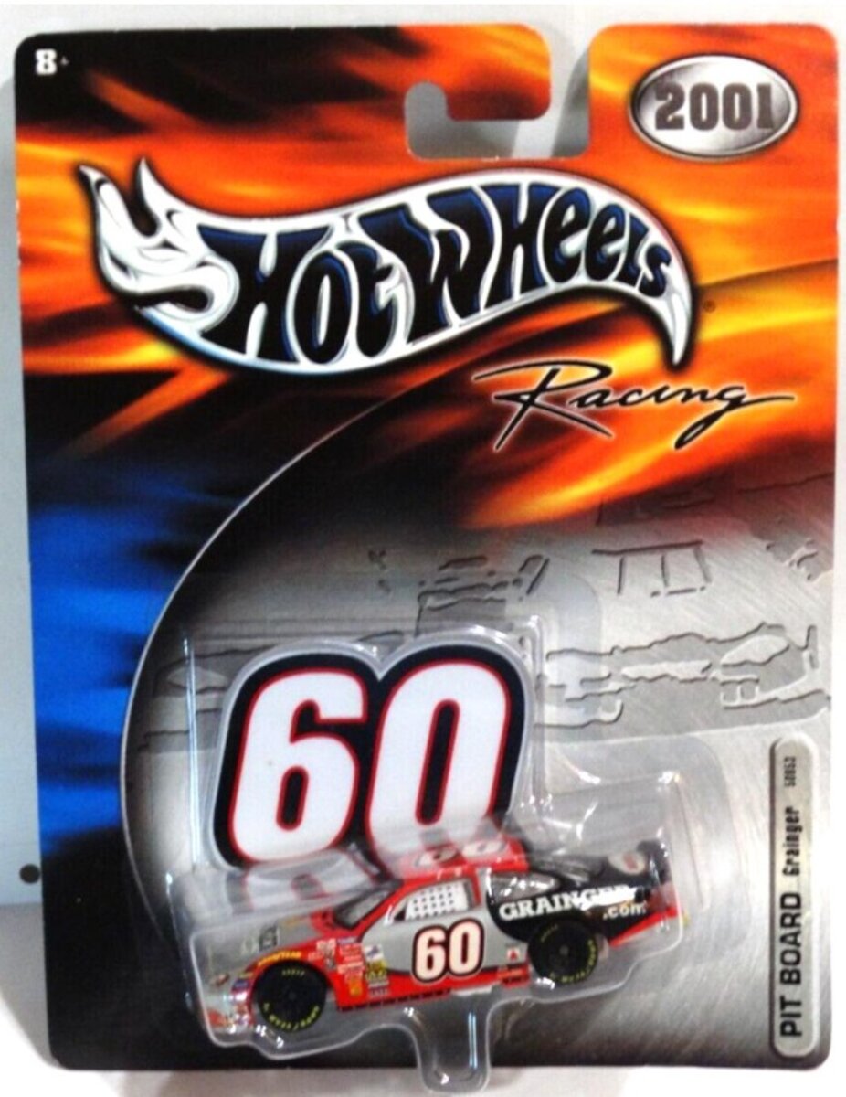 Hot Wheels 50853 1:64 # 60 Grainger Pit Board Racing 2001 – Trainz
