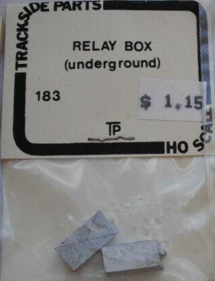 Trackside Parts 183 HO Scale Underground Relay Box – Trainz