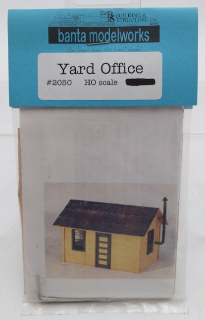 Banta Model Works 2050 HO Scale Yard Office Laser-Cut Wood Kit – Trainz