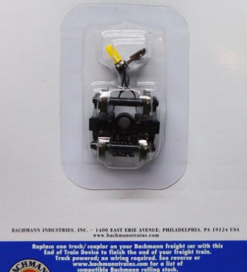 Bachmann 42907 HO Scale End of Train Device with Track-Powered Flashin ...