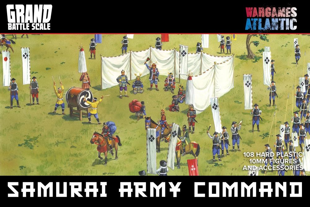 Wargames Atlantic RN007S 10mm Grand Battle Scale: Samurai Army Command ...