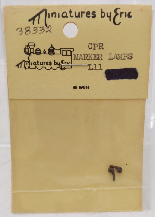 Miniatures By Eric L-11 HO Scale Canadian National Ry Marker Lamps Bra ...