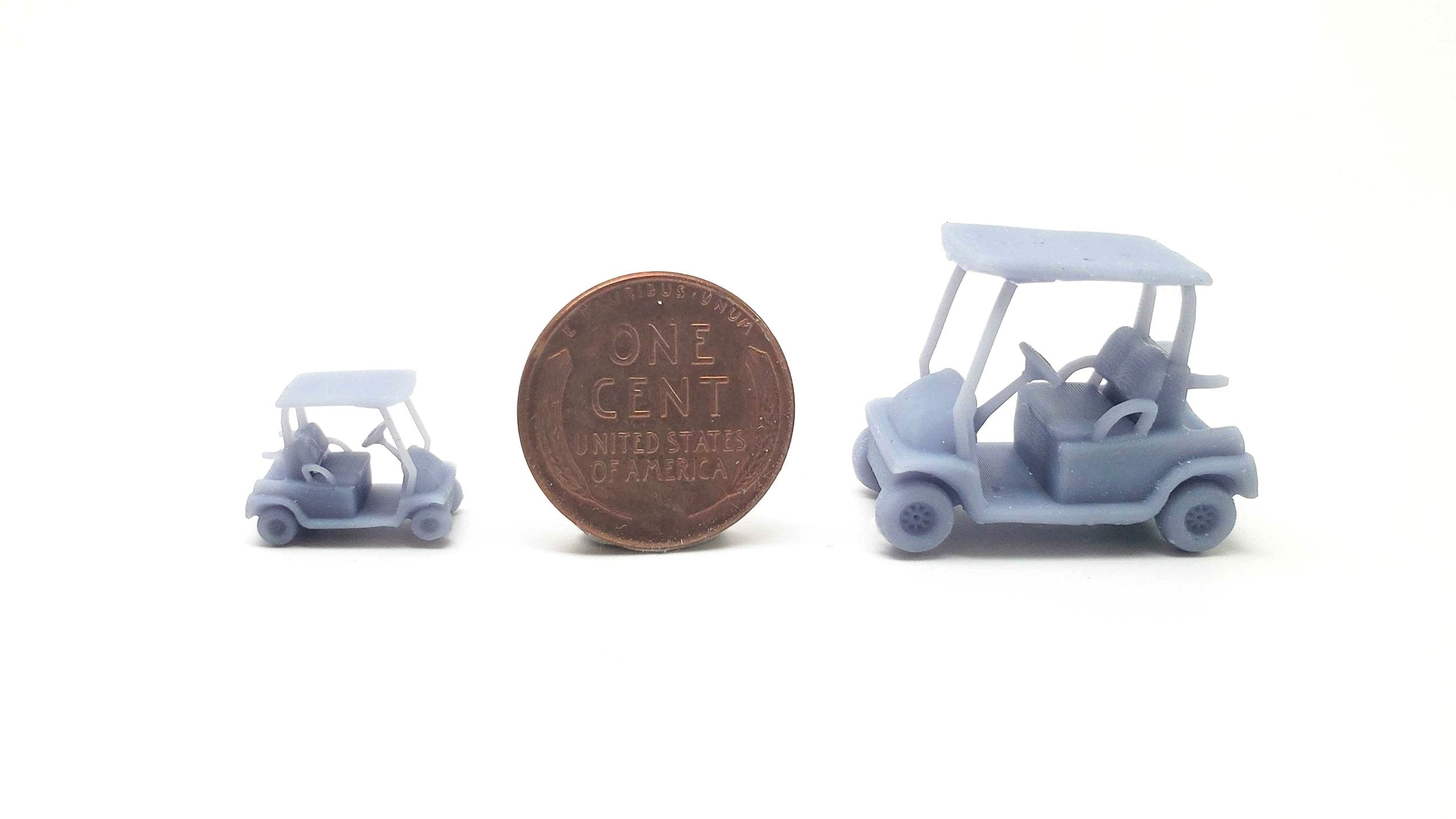 All Scale Miniatures 1601130 N Single Golf Cart – Trainz