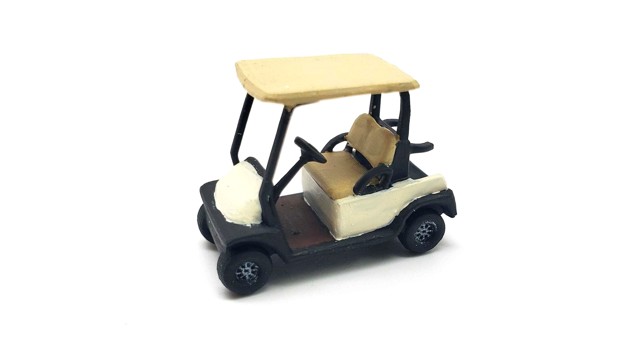 All Scale Miniatures 8711030 HO Golf Cart – Trainz