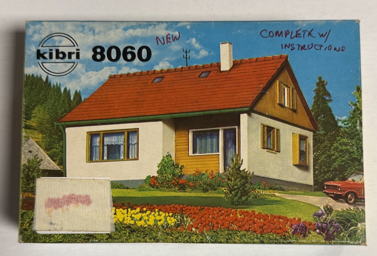 Kibri 8060 HO Scale Siedlerhaus (Settler's House) Model Building Kit ...