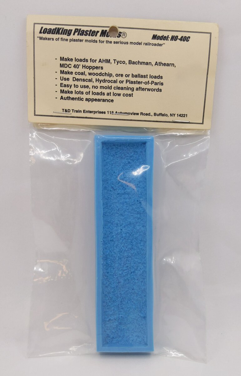 Loadking Plaster Mold Coal Hopper Load Mold HO-40C – Trainz