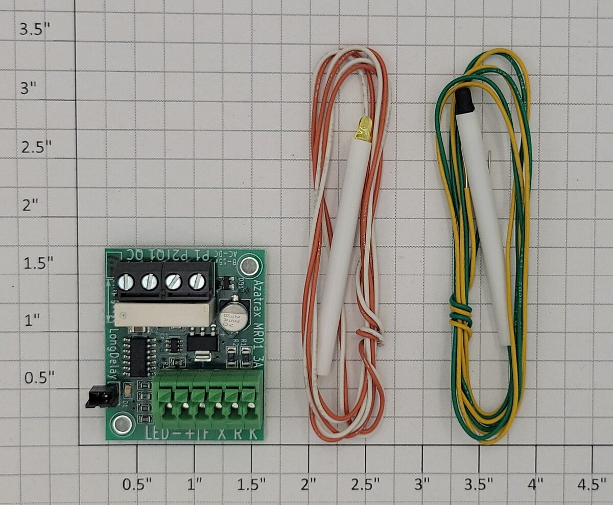 Azatrax MRD1-NV Single Detector, Non-Variable Fixed Delay PCB Circuit ...