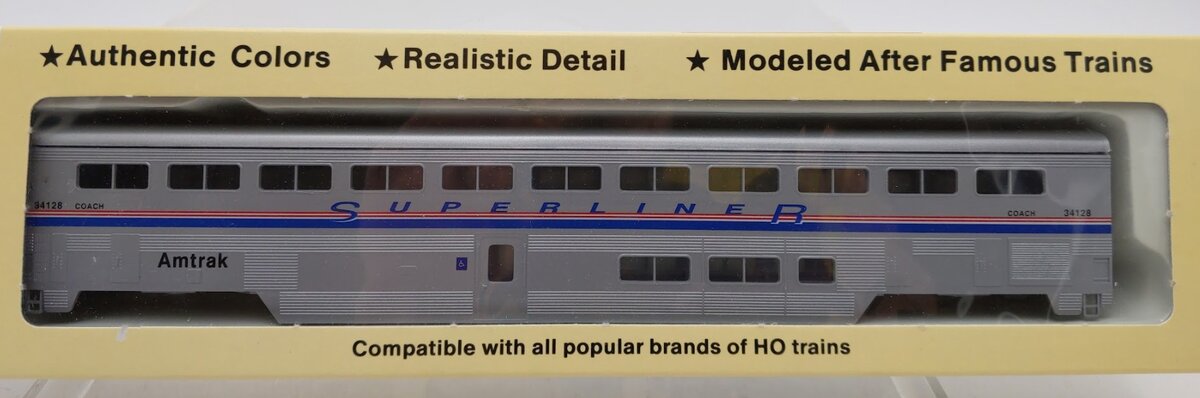 Con-Cor 0001-000803-2 HO Scale Amtrak Superliner Coach Car Phase 4 Sch ...