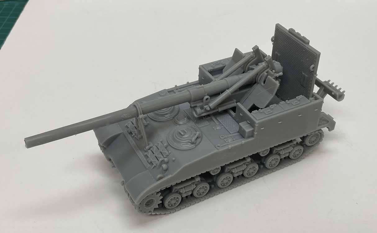 Phoenix Precision Models 33105 O M-40 155mm Howitzer Gun Motor Carriag ...