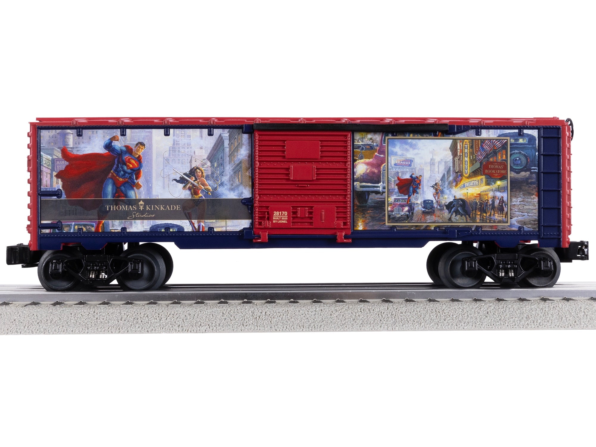 Lionel 2528170 O Thomas Kinkade Studios DC "The Trinity I" Boxcar – Trainz
