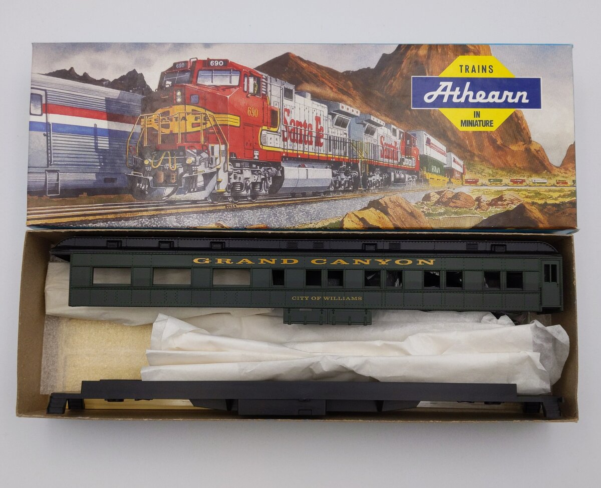 Athearn 1870 HO Grand Canyon Special Edition Observation Car Kit – Trainz