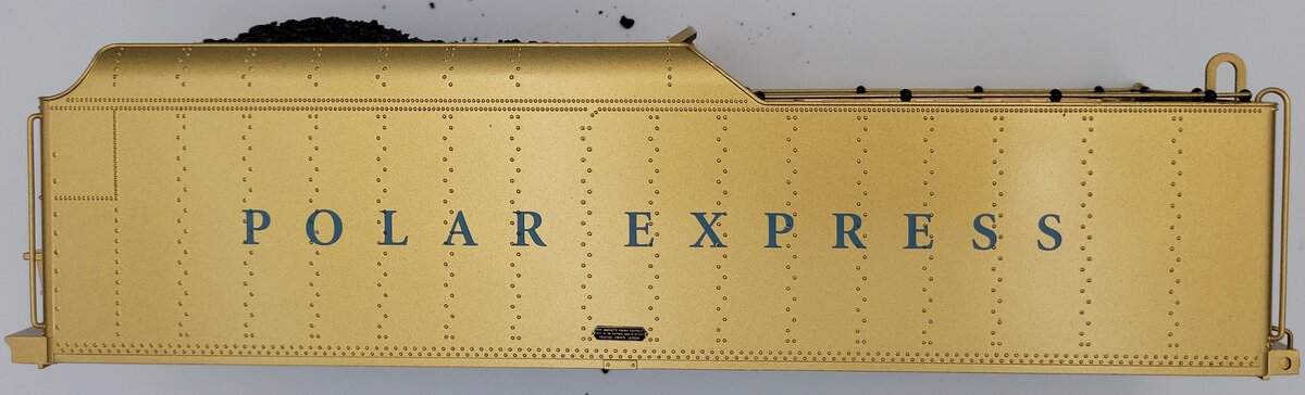 Lionel 11450-T02 Gold Painted Polar Express Scale Berk Tender Shell #1 ...