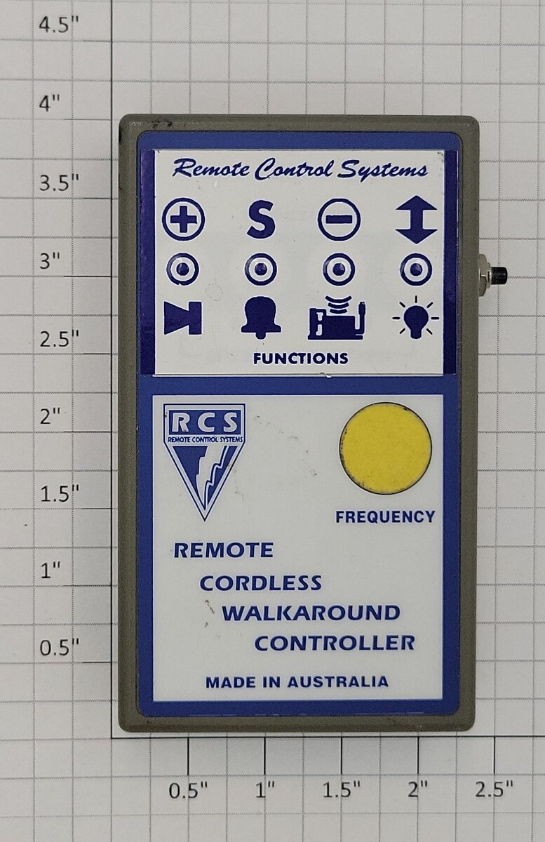 Remote Control Systems RCS-200RCX RCS Remote Cordless Walkaround Contr ...