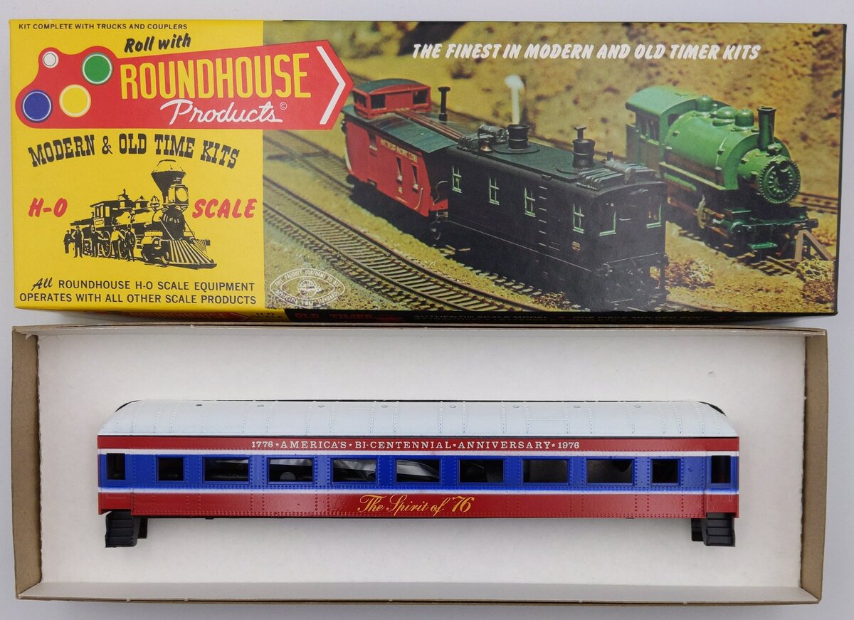 Roundhouse 6019 HO Harriman Bicentennial Spirit Coach Kit – Trainz
