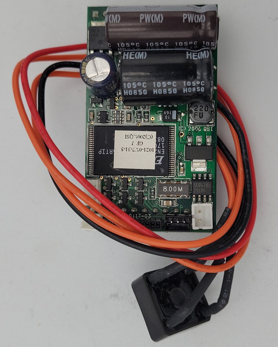 QSI 050-0117-03 G Retro-Fit Sound Decoder with Wiring PCB Circuit Boar ...