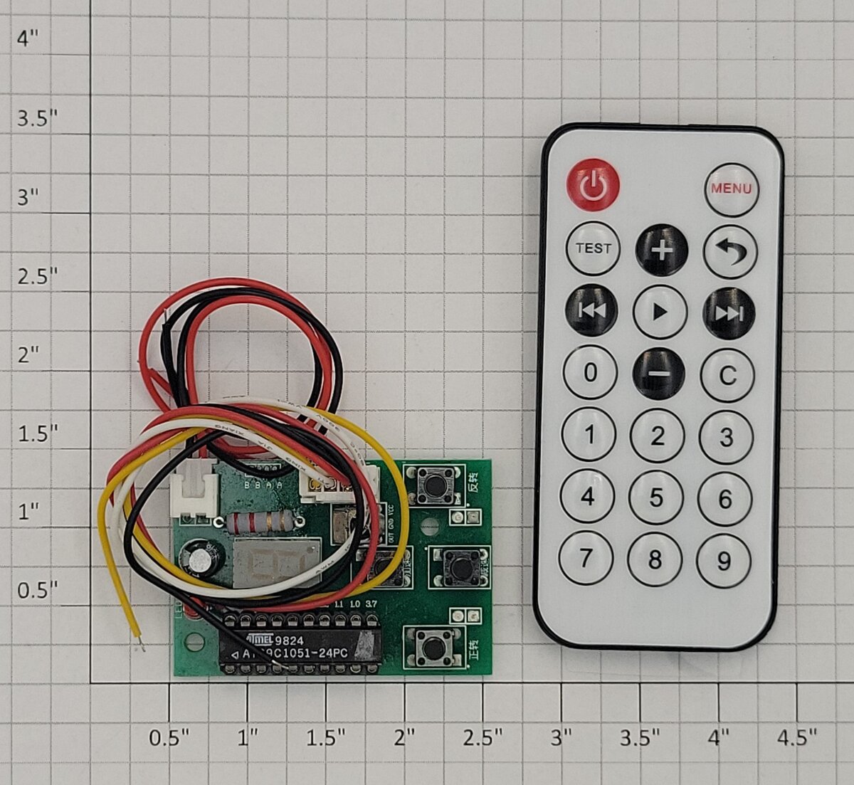 Acme 16-547 DC 4V-6V 5V 2-Phase 4 Wire Stepper Motor Driver PCB Circui – Trainz