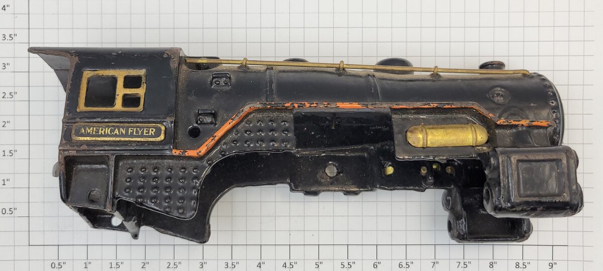 American Flyer 3194 O Gauge Prewar Steam Engine Metal Shell – Trainz