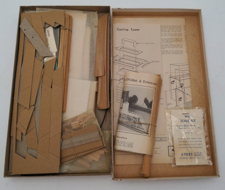 Ayres Scale Models 566 HO Scale Union Ice Company Building Structure K ...