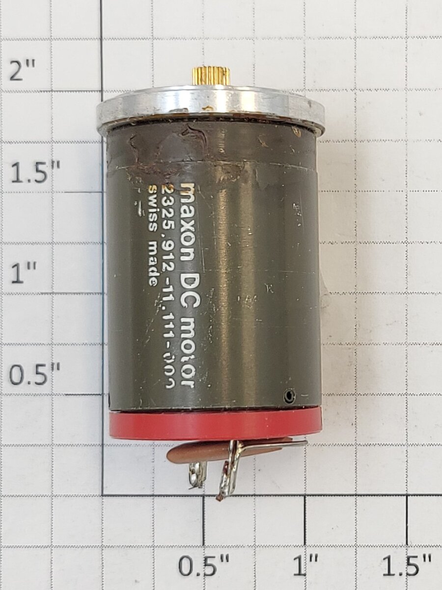 maxon 2325.912-11.111-000 12 Volt DC Can Motor with 4.5mm Gear – Trainz