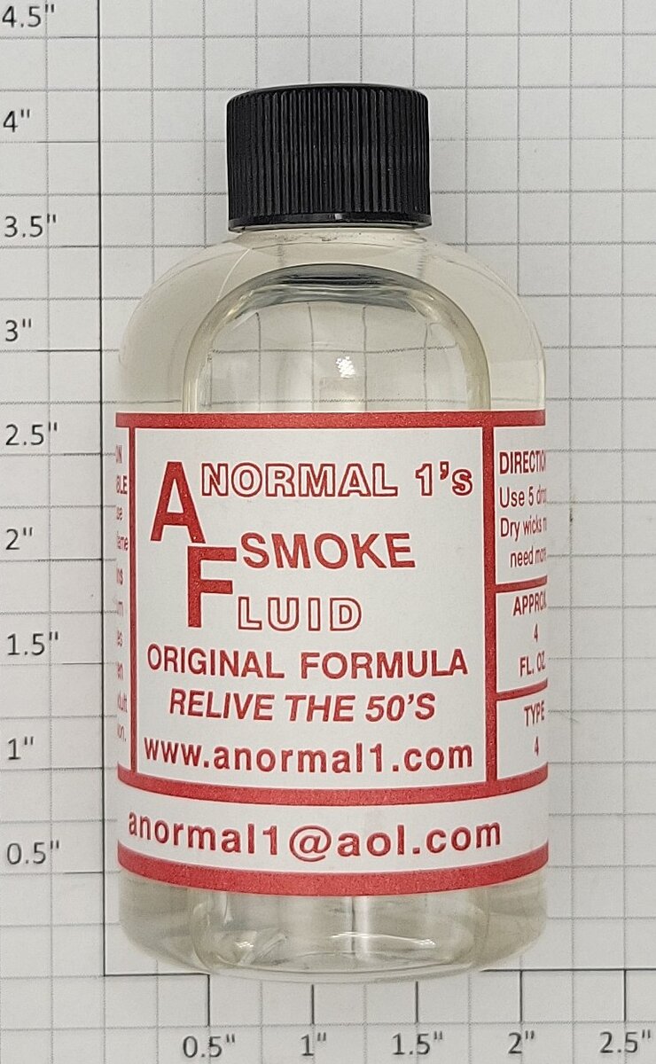 Anormal 1029-37 4oz Smoke Fluid Original Formula Plastic Bottle – Trainz