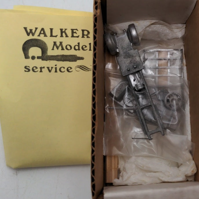 Walker Model Service 5052 HO Scale 1926 Die Cast White Stake Bed Truck ...