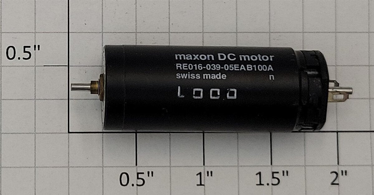 Maxon RE016-039-05EAB100A 12 Volt DC Can Motor – Trainz