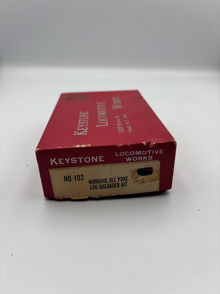 Keystone Locomotive NO-102 HO Working Jill Poke Log Unloader Build Kit ...
