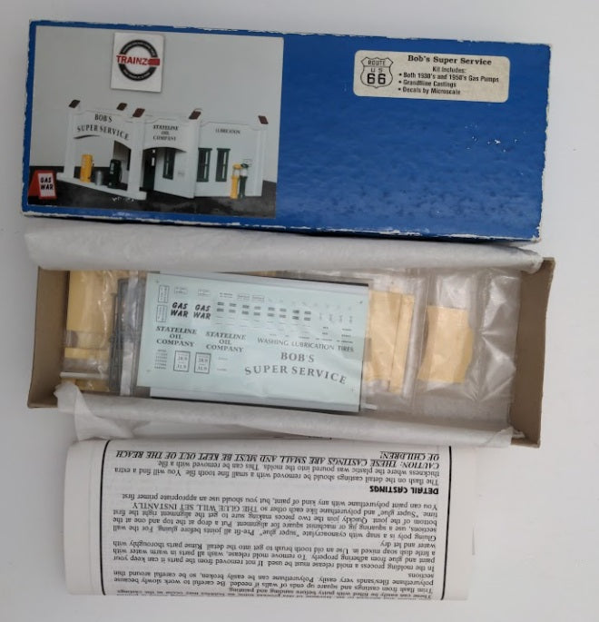 Arrowhead Models 87-660 HO Scale Bob's Super Service Resin Kit Limited ...