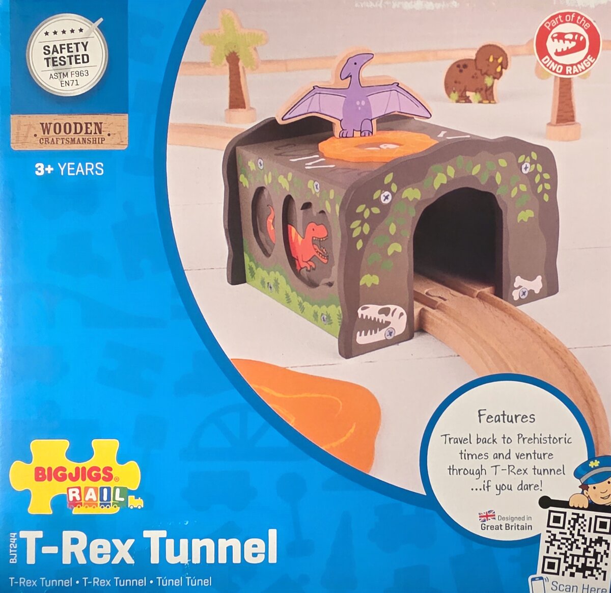 Big Jig Rails BJT244 T-Rex Tunnel – Trainz